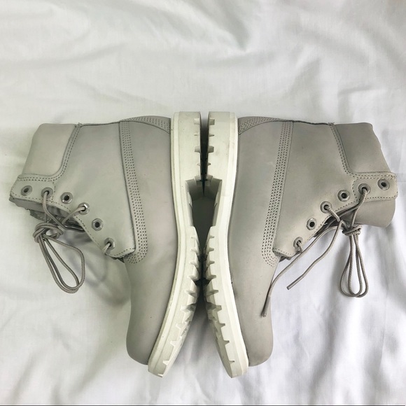 Timberland | Shoes | Timberland Ghost White Waterproof Boots 75 | Poshmark
